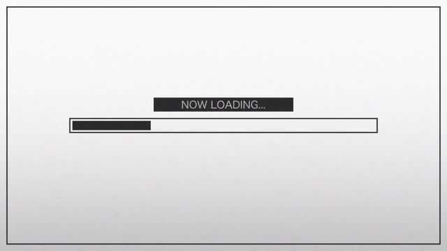 Now Loading(白)の動画｜無料の動画素材サイト「動画AC」