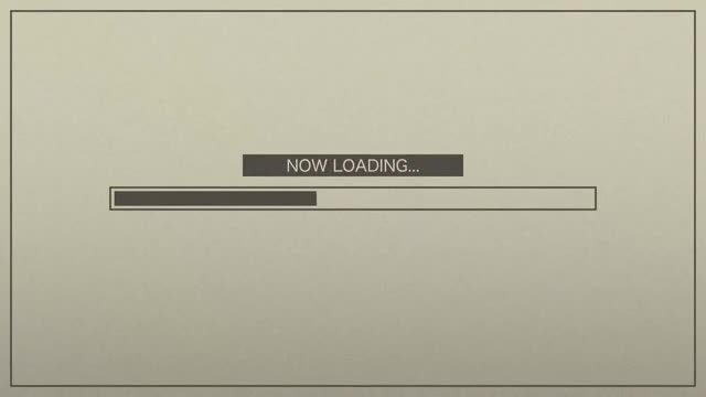 Now Loading(レトロ)の動画｜無料の動画素材サイト「動画AC」