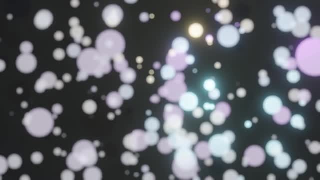 黒背景パーティクルの動画｜無料の動画素材サイト「動画AC」