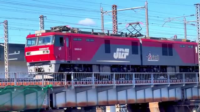 EH500 貨物列車の動画｜無料の動画素材サイト「動画AC」